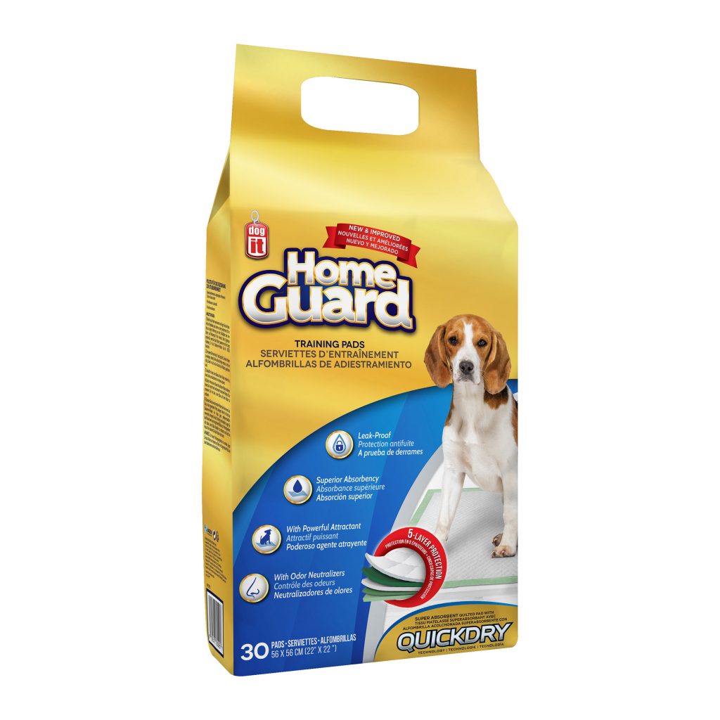 Serviettes d’entraînement Home Guard Dogit pour chiens, paquet de 30 ...