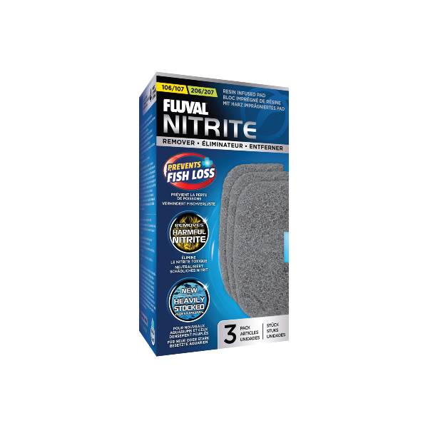 Éliminateur de nitrite pour filtres extérieurs Fluval 106/107 et 206/ ...